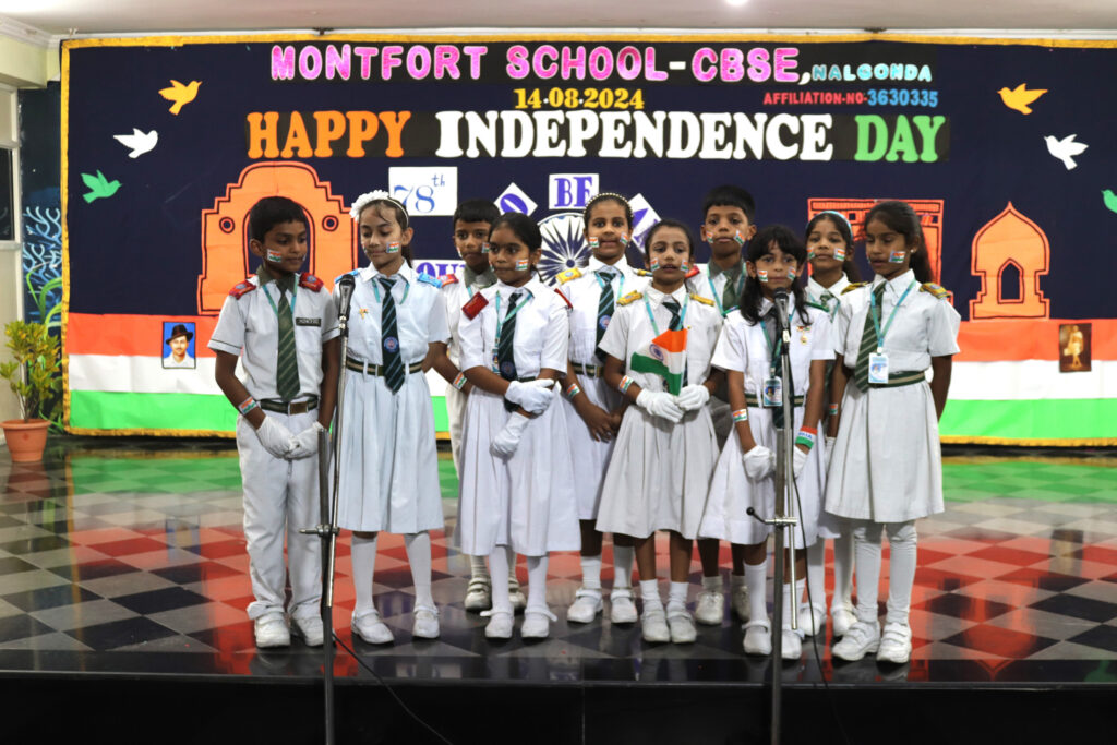 Primary Independence Day Celebrations – Montfort School cbse new