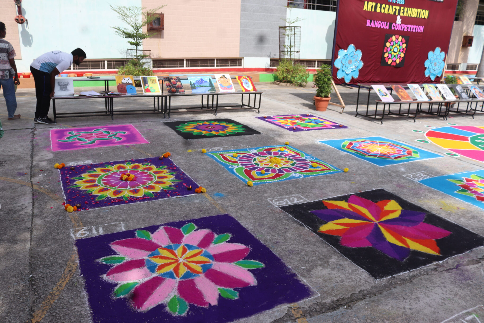 RANGOLI COMPETIONS 2025-26 – Montfort School cbse new